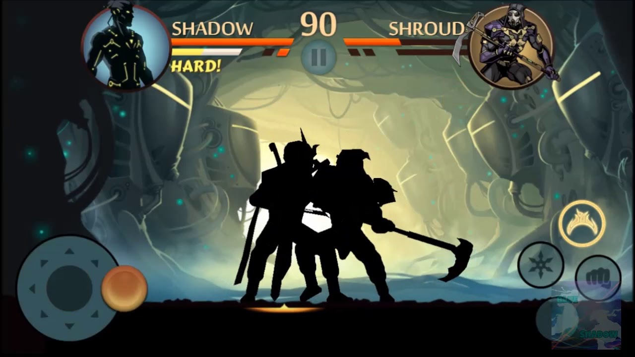 Shadow Fight 2 | Act VII: Chapter 2 | Mini Boss 4 : Shroud (Remake ...