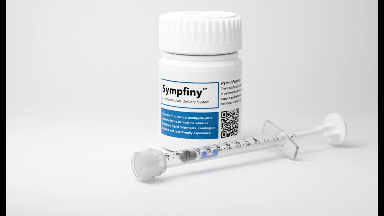 Sympfiny® - Innovative delivery system for multiparticulate drugs - YouTube