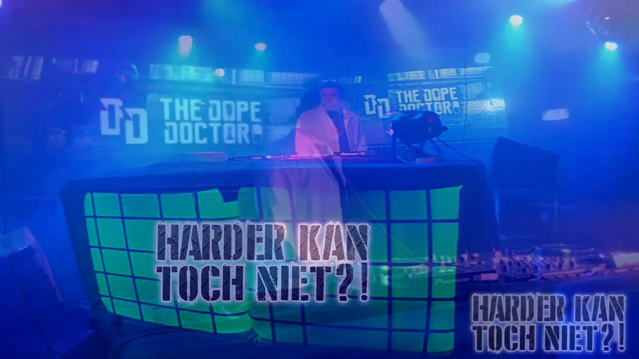 The Dope Doctor at the HARDER KAN TOCH NIET LIVESTREAM - YouTube