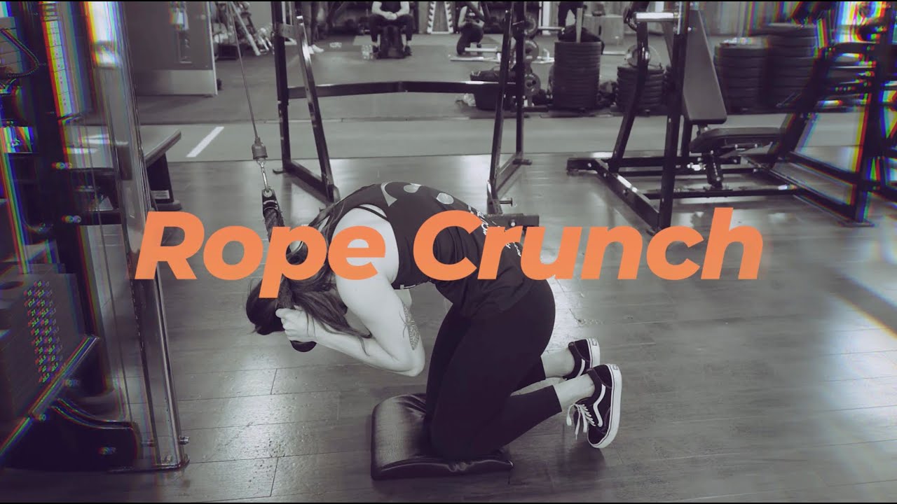 How to: Rope Crunch - YouTube