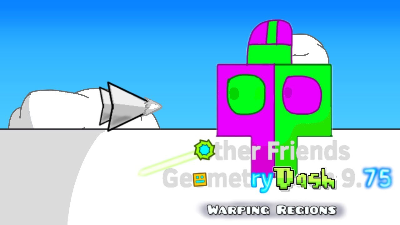 Other Friends Geometry Dash 9.75: Warping Regions: Official Trailer 3 ...