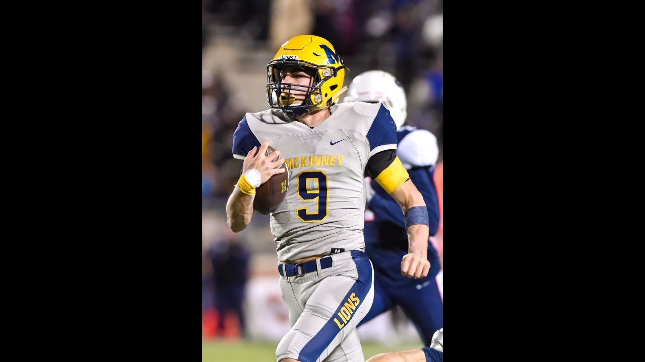 SUNDAY SPOTLIGHT: MATT GADEK MCKINNEY'S ALL-TIME LEADING RUSHER - YouTube