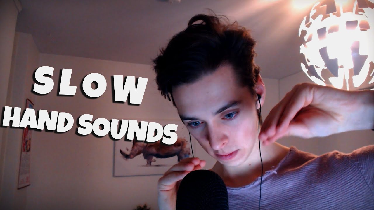 ASMR | Slow Gentle Hand Sounds - YouTube