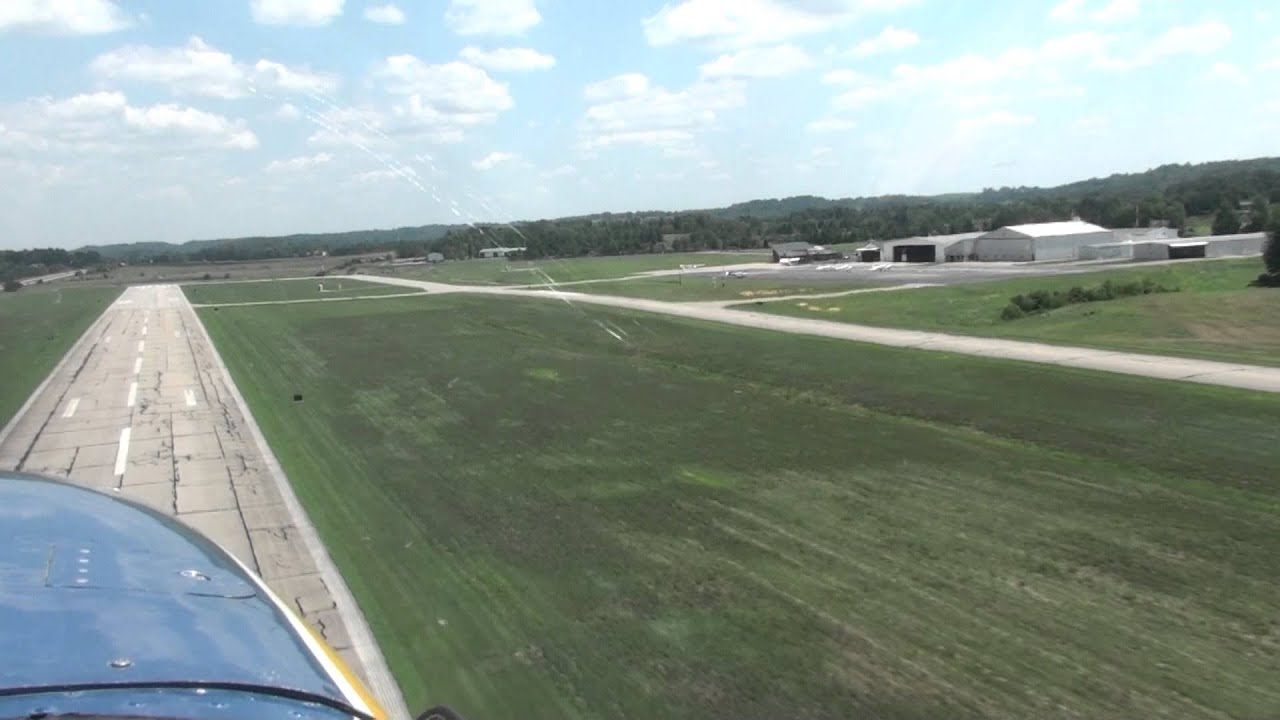 Cessna 172 Ohio University Airport - YouTube