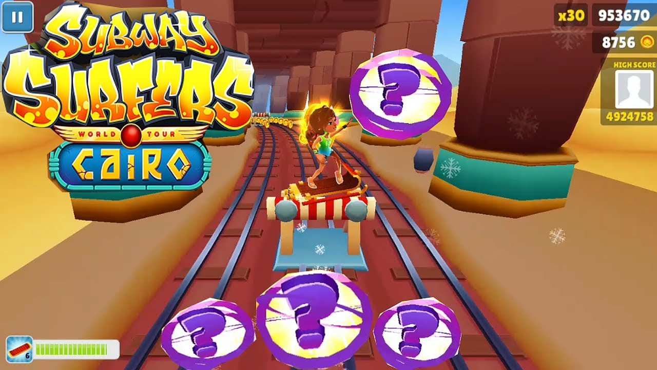 SUBWAY SURFERS MYSTERY MONDAY (KIM) - YouTube