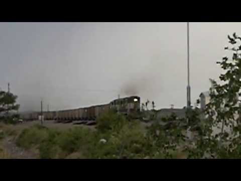 BNSF 9751 west at Gallup, NM 6July13 - YouTube