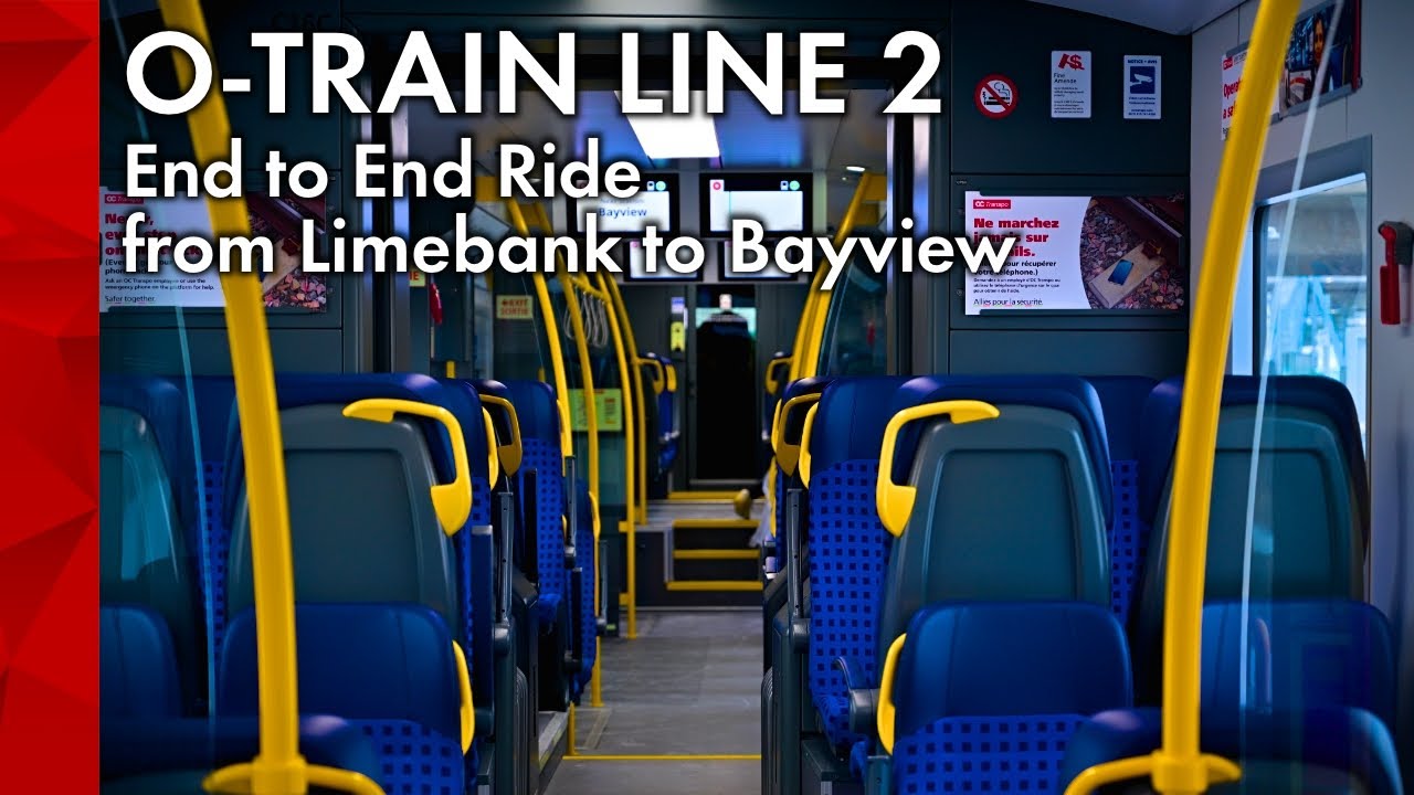Onboard O-Train Line 2: Our First Impressions from Limebank to Bayview ...