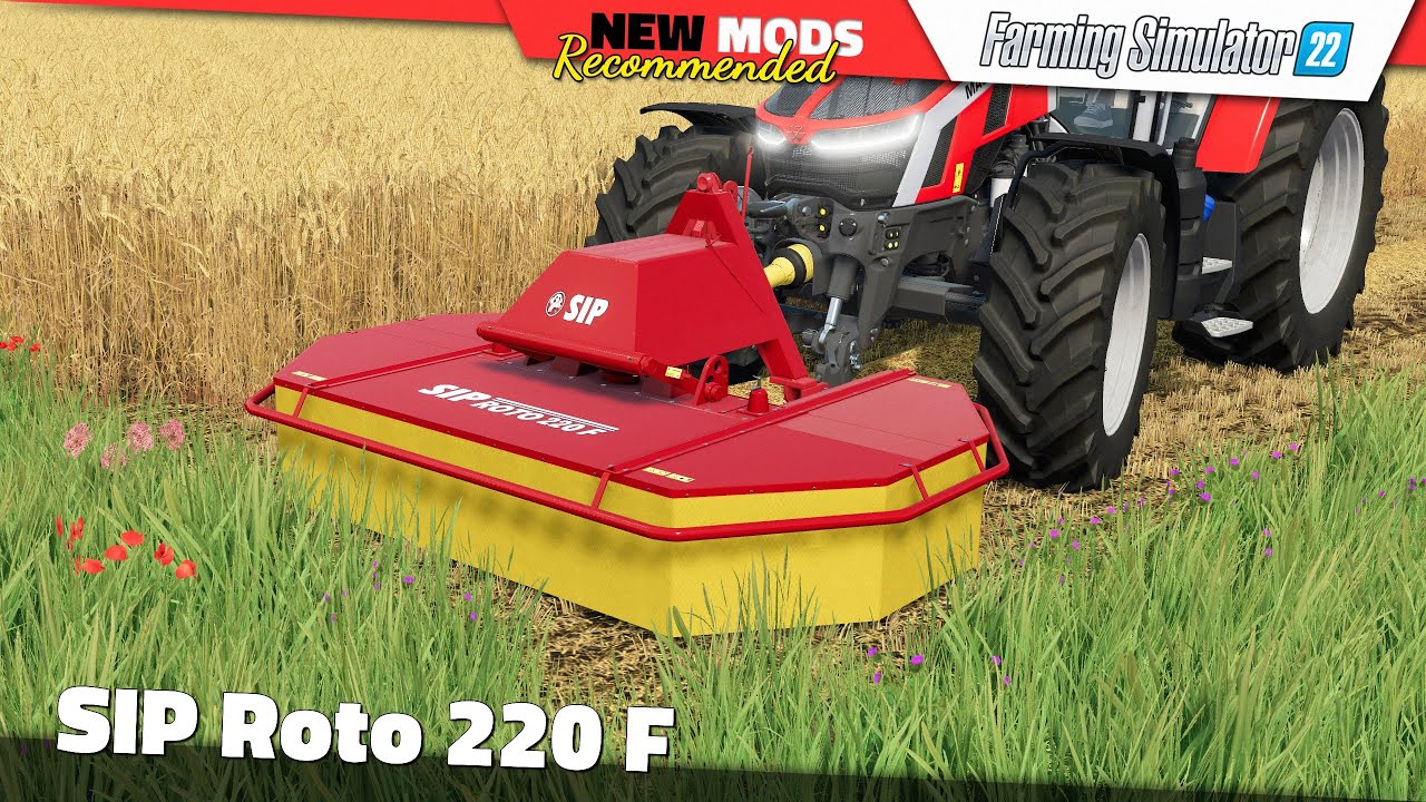 FS22 | SIP Roto 220 F - Farming Simulator 22 New Mods Review 2K60 - YouTube