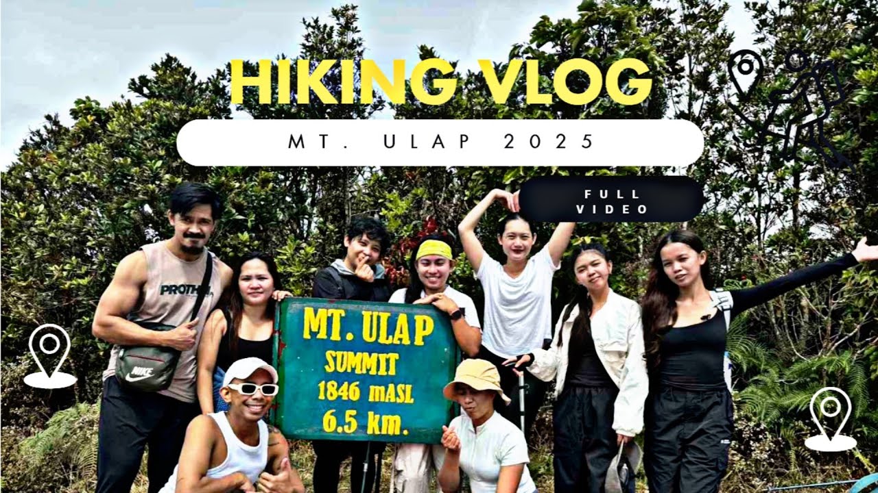 MT. ULAP 2025 #hiking #mountains #nature @mariavictoriavlogs8050 - YouTube