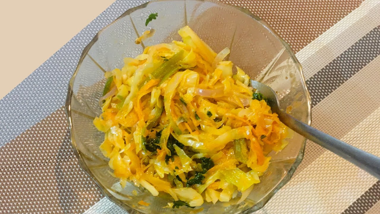 Best Seasoned Cabbage Recipe to Try Today // Winnfrey’s Kitchen - YouTube