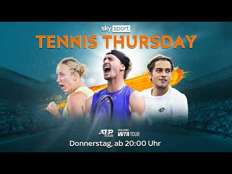 Madrid Open mit Alexander Zverev, Flavio Cobolli und Anastassija Potapova | Sky Sport Tennis Live