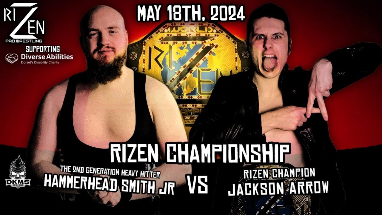 RIZEN Pro Wrestling: The REDEMPTION! Hammerhead Smith Jr Vs. Jackson ...