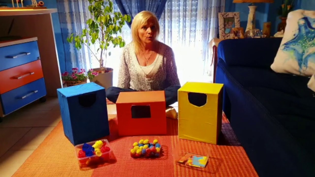 Le scatole colorate - Video tutorial dell'asilo nido Libellula - YouTube