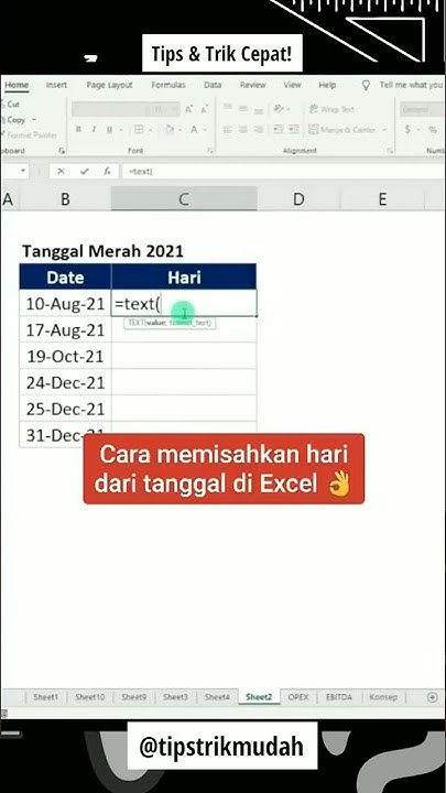 tips and trik excel - YouTube