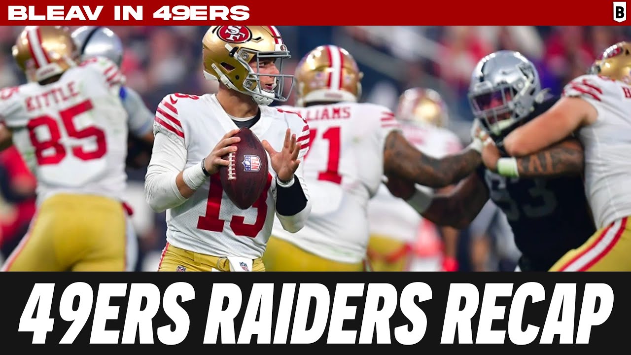 49ers beat Raiders with playoffs in sight - 49ers Raiders Recap with ...