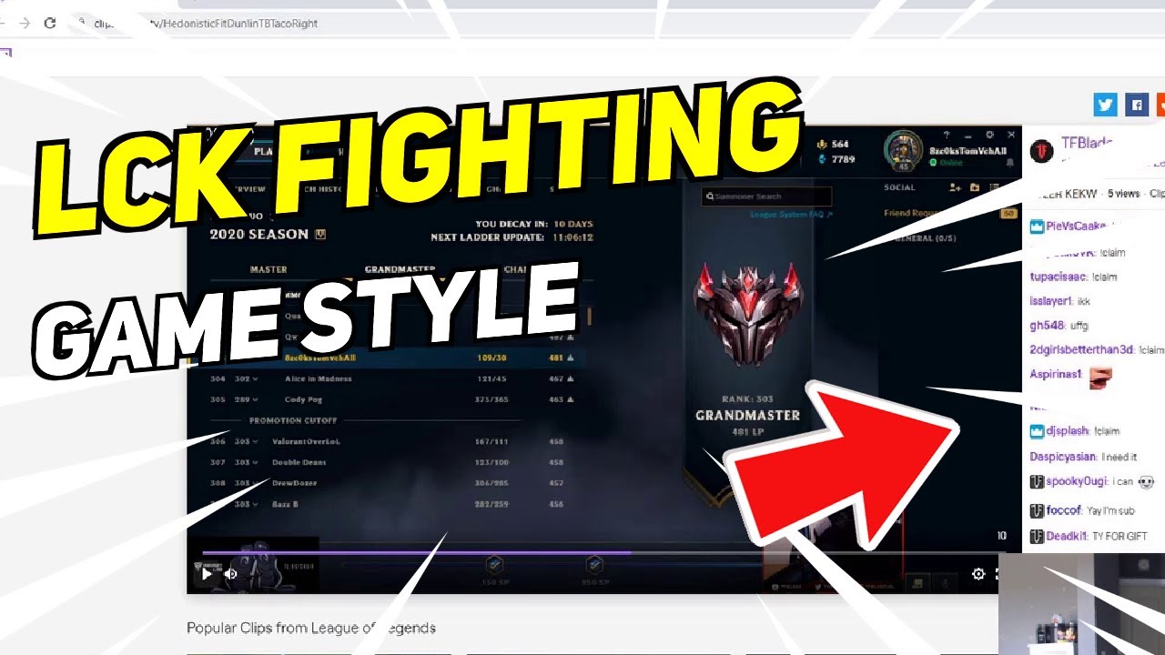 LCK FIGHTING GAME STYLE | Daily League of Legends Highlights - YouTube