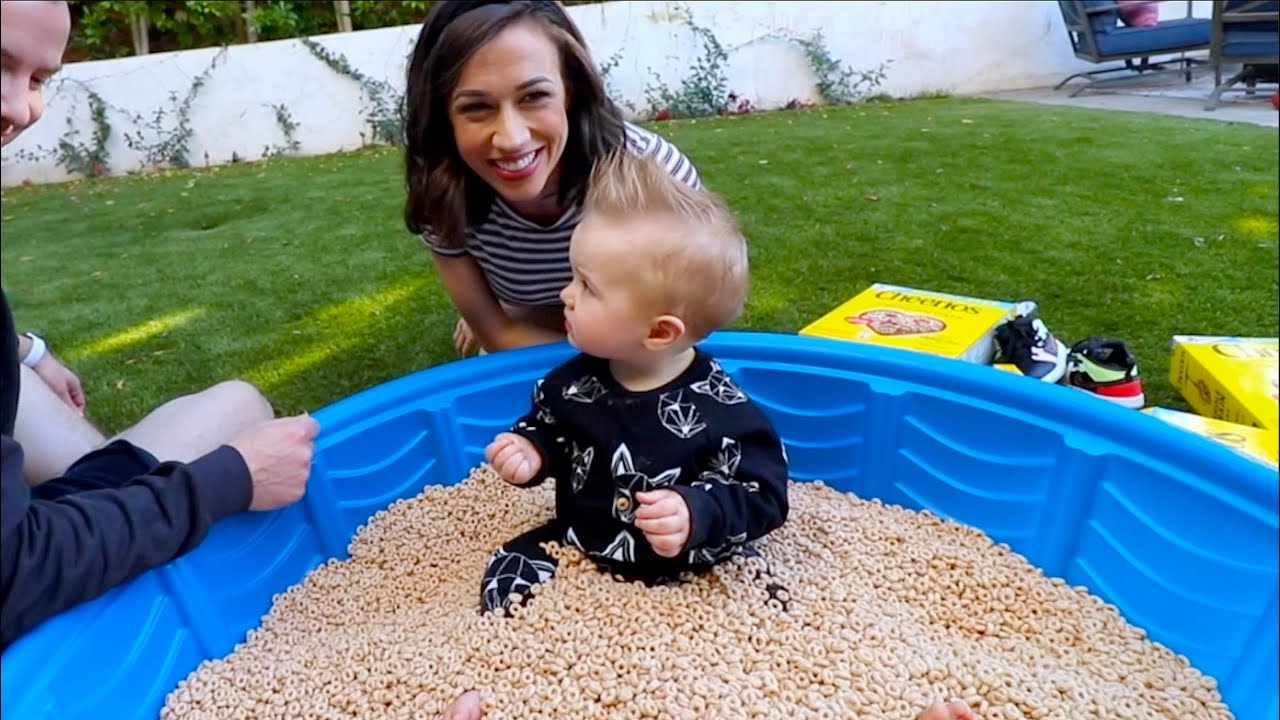 POOL FULL OF CEREAL! - YouTube