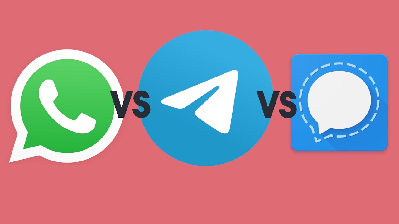 Whatsapp vs Signal vs Telegram - What is the best Messaging App? - YouTube