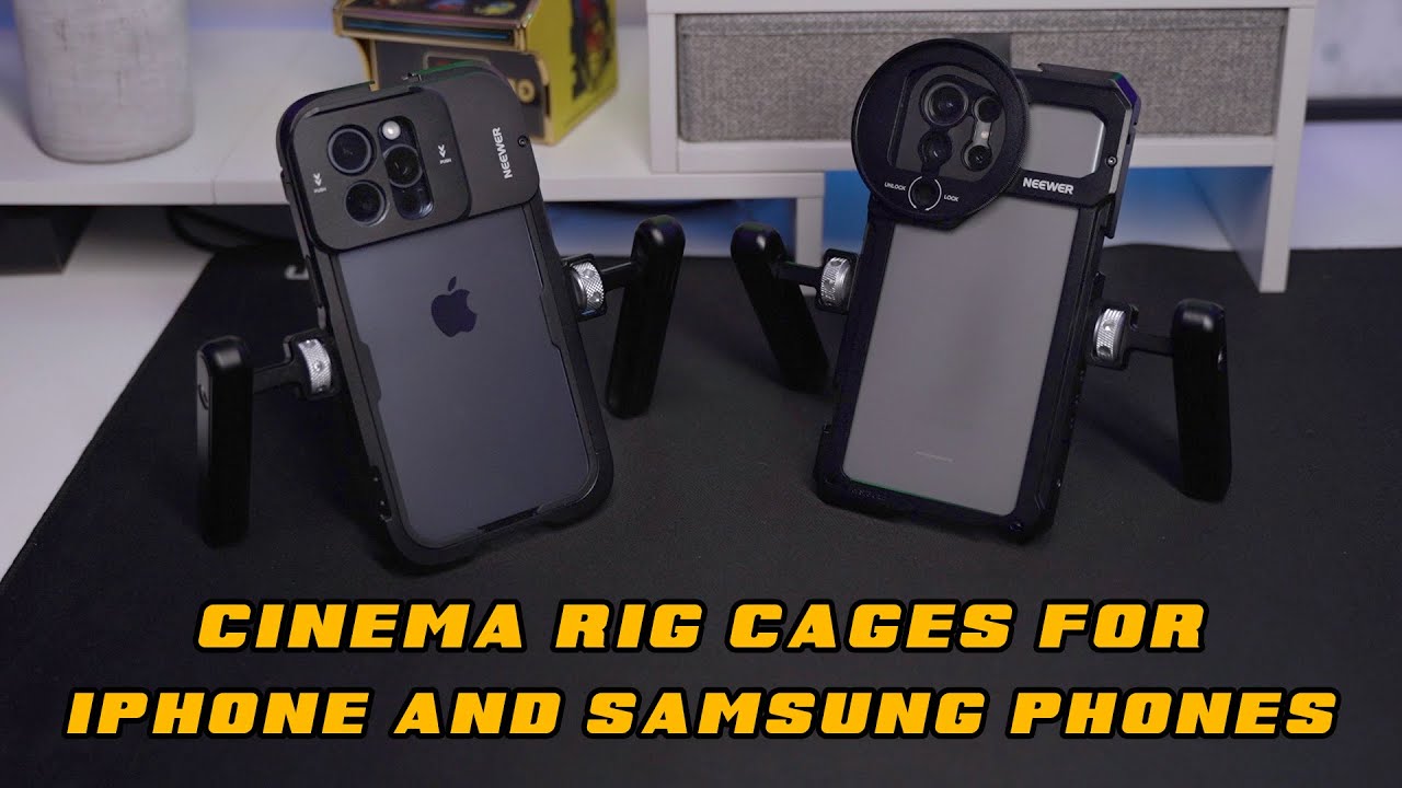 Cinema Rig Cages for iPhone and Samsung Galaxy Smartphones by Neewer ...