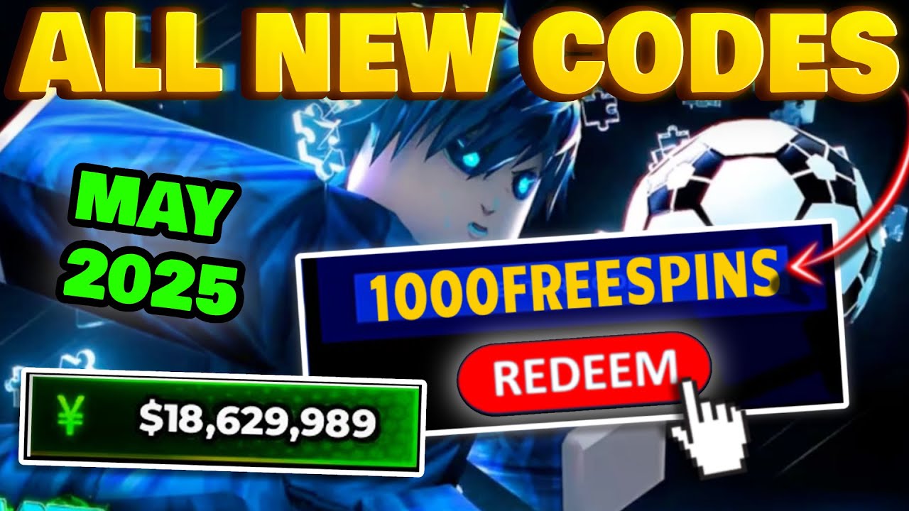 ALL NEW CODES FOR BLUE LOCK RIVALS IN MAY 2025 | 1K FREE LUCKY SPINS ...