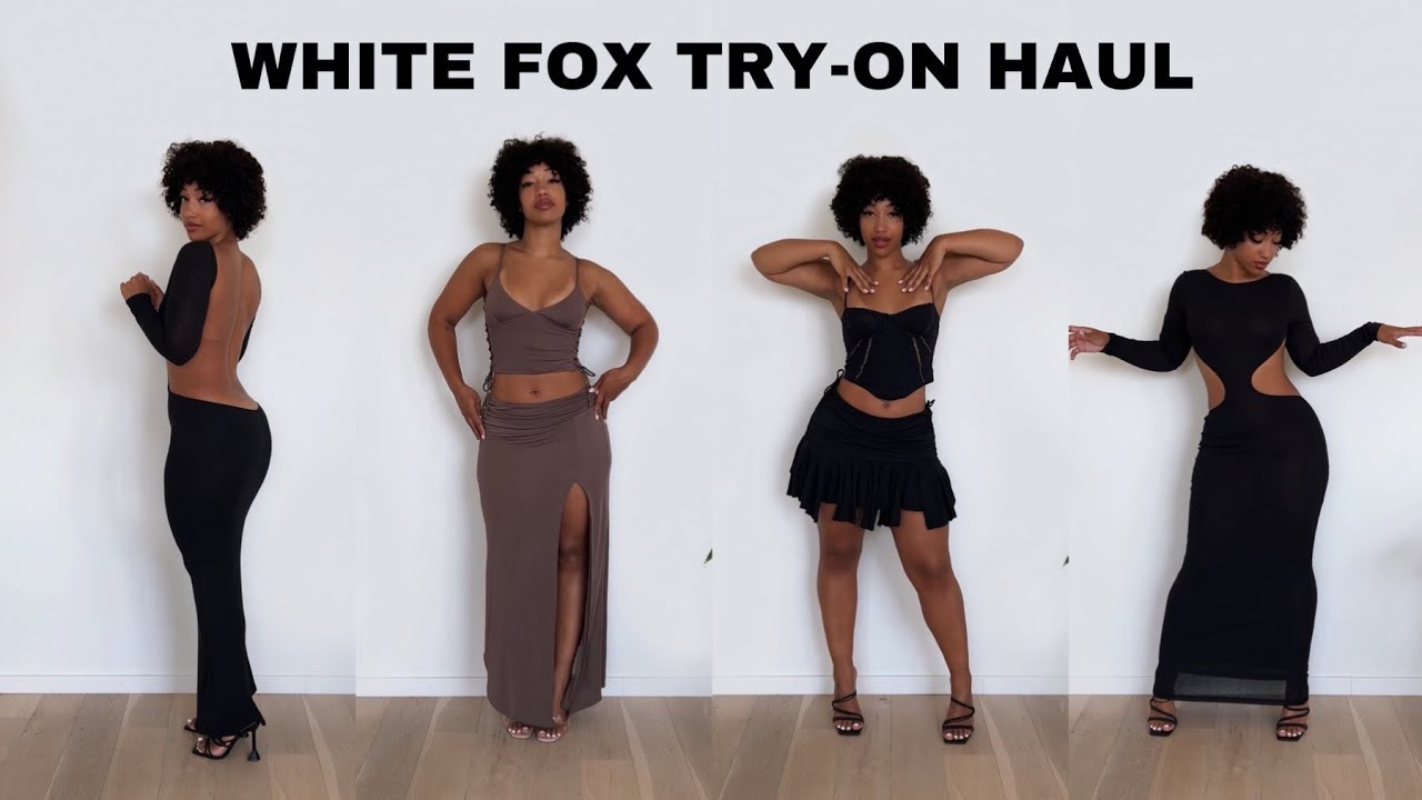 WHITEFOX TRY-ON HAUL | LOS ANGELES OUTFITS - YouTube