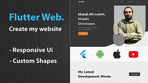 Flutter web - YouTube