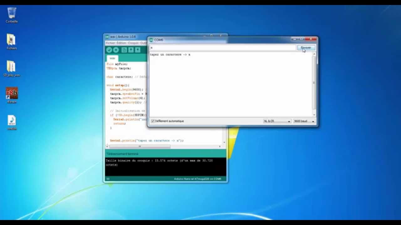Lecture de fichiers .Wav arduino - YouTube