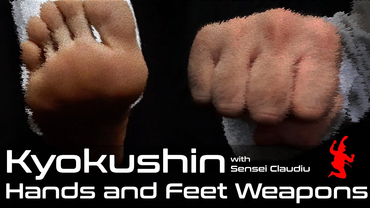KARATE HANDS AND FEET WEAPONS - YouTube