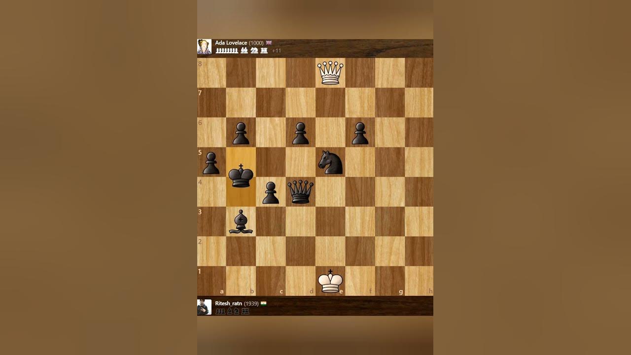 I DEFEATED chess.com new bot Ada Lovelace with only a pawn #chess #chessgame - YouTube