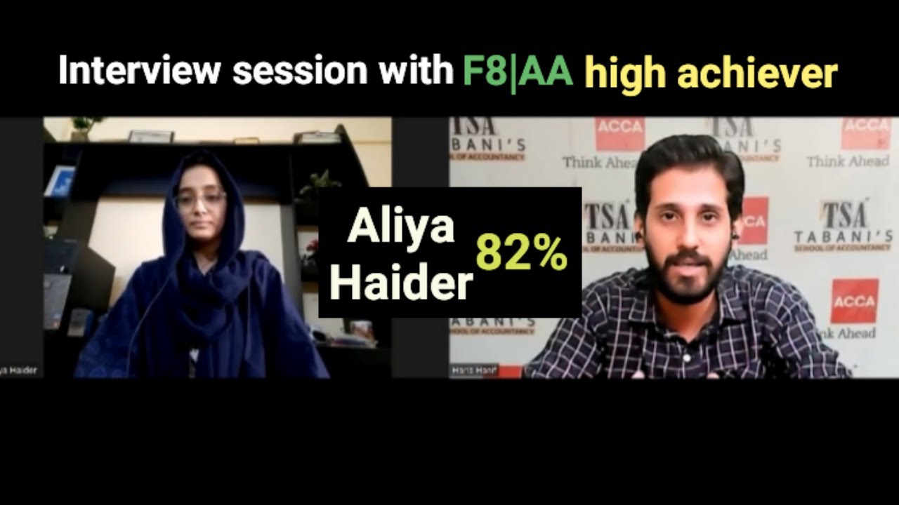 F8(AA) High Achiever | Interview Session | Haris Hanif Official - YouTube