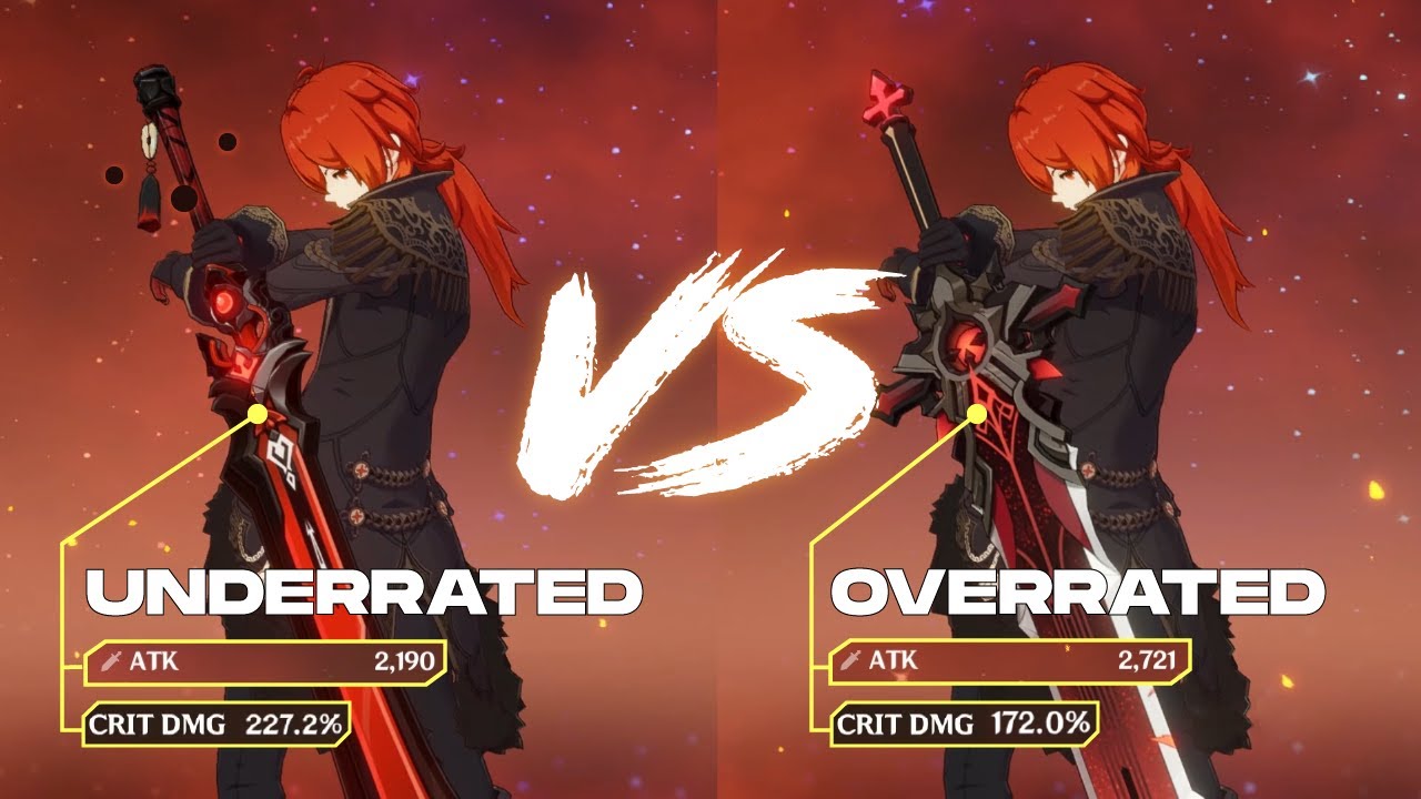 THE BEST WEAPON FOR DILUC | Blackcliff Slasher VS Prototype VS Wolf's ...