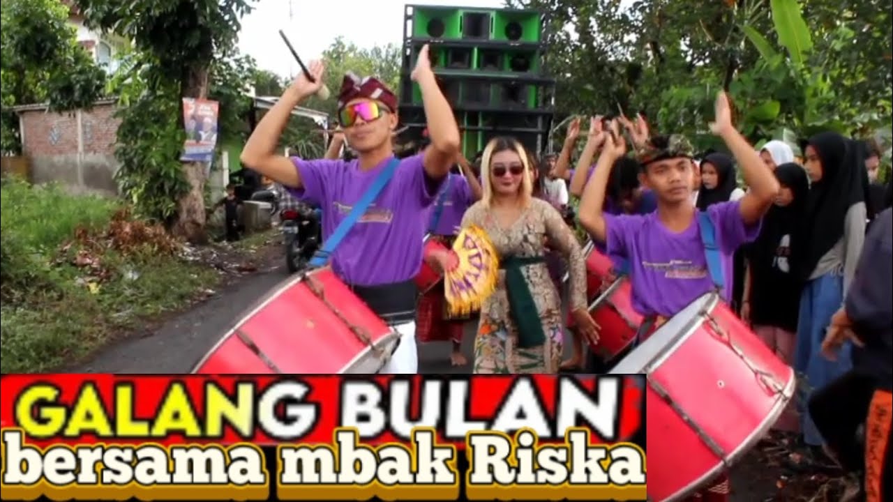 galang bulan bersama mbak Riska live sisik pingerate - YouTube