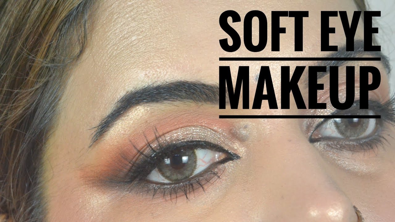 How to Do Easy Soft Eye Makeup on Hooded Eyes #softeyeshadow # ...