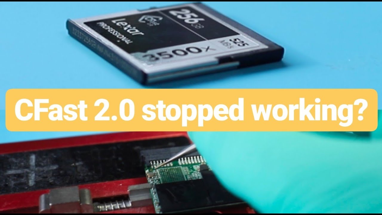CFast 2.0 does not work? maybe this will help - YouTube