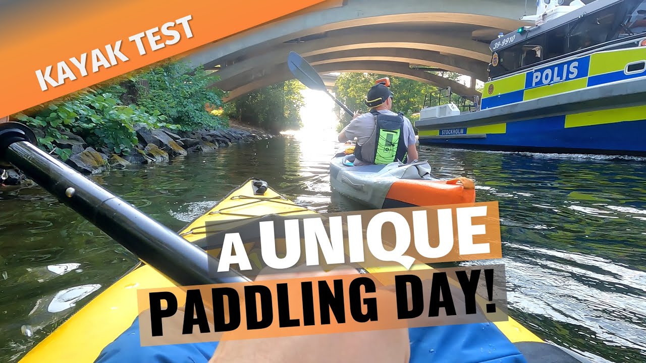 KAYAK TEST: Itiwit X500 first paddle & Kokopelli Moki Lite - paddling ...