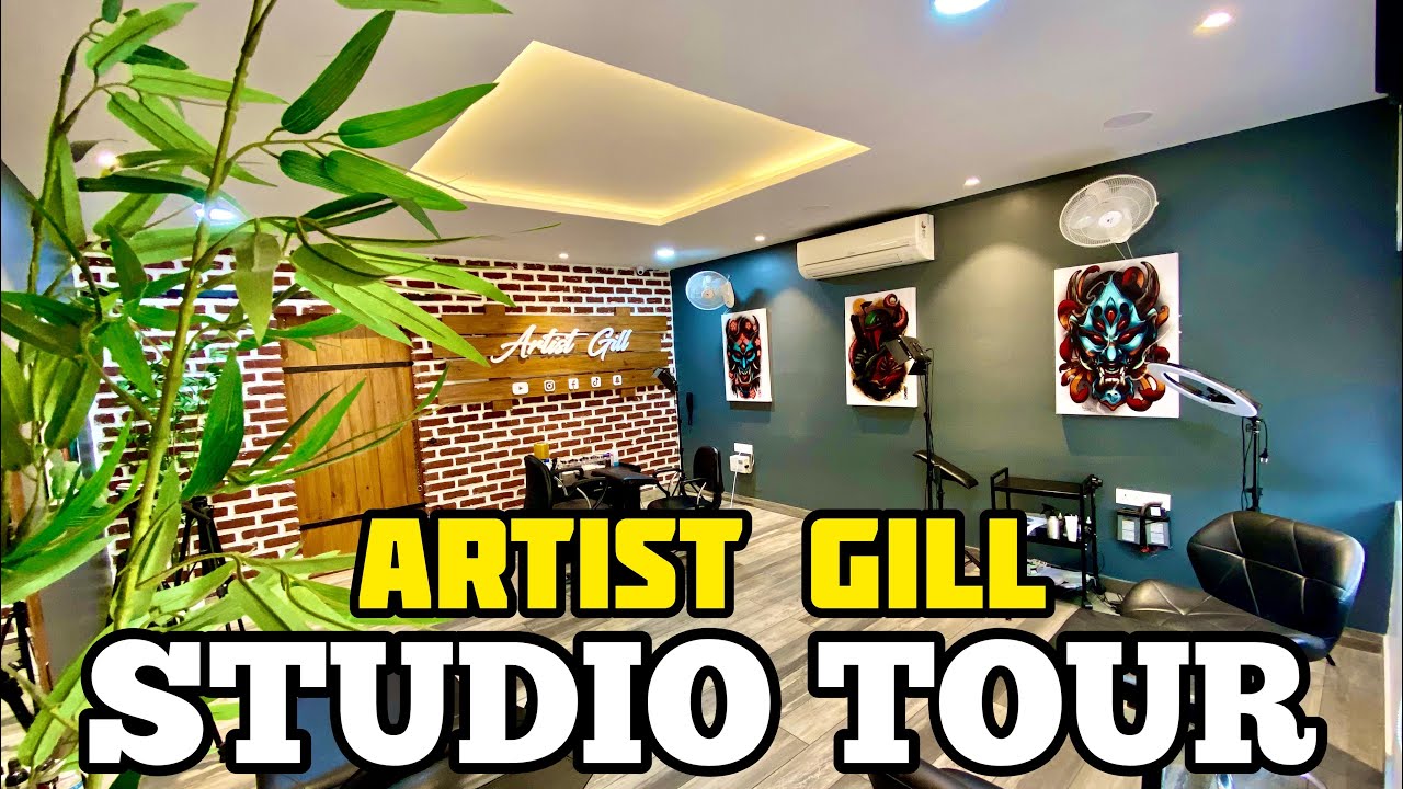 Artist Gill Studio Tour ! VLOG - 20 - YouTube