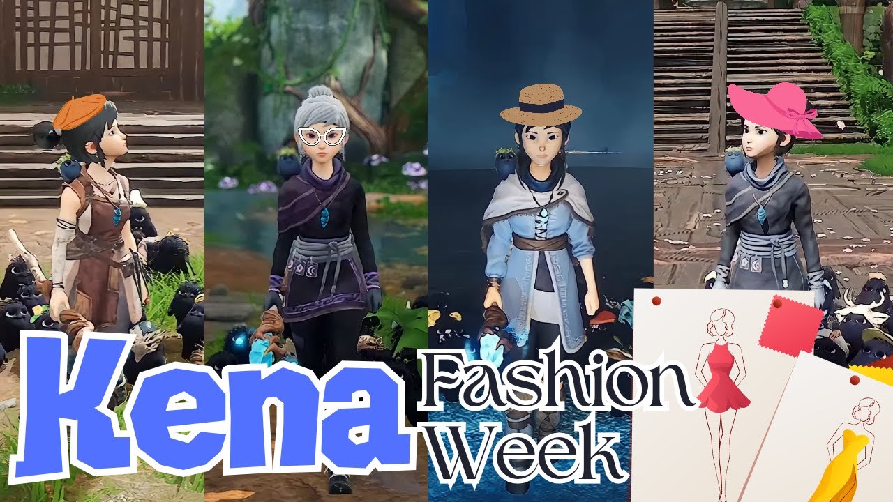 Kena Fashion Show With All Outfits - Kena Bridge of Spirits Gameplay ...
