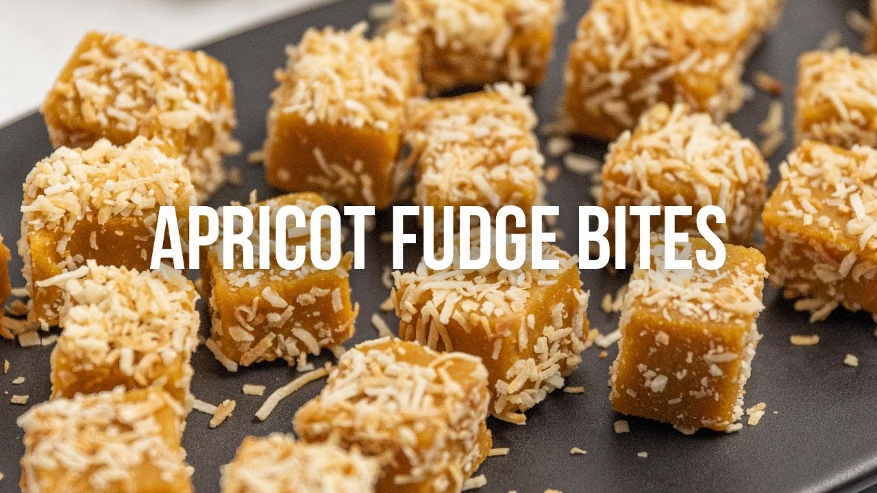 Apricot Fudge Bites - YouTube