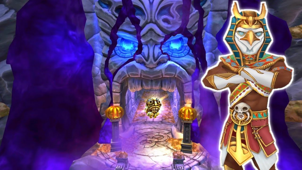 Temple Run 2 - Spooky Ridge - Imhotep - Fullscreen Gameplay - YouTube