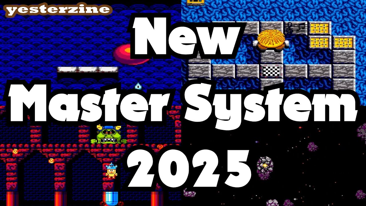 New Master System Games! The SMS Power Competition 2025 - YouTube