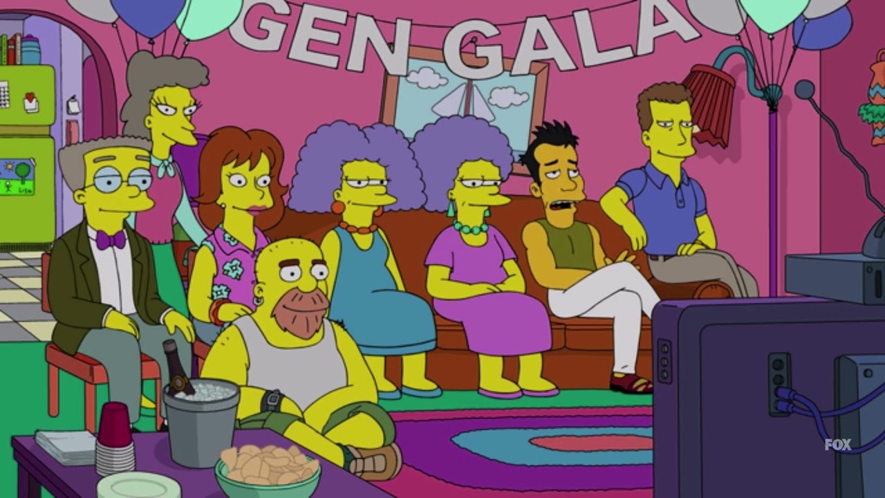 Tony Rodríguez as Julio on 'The Simpsons' - YouTube