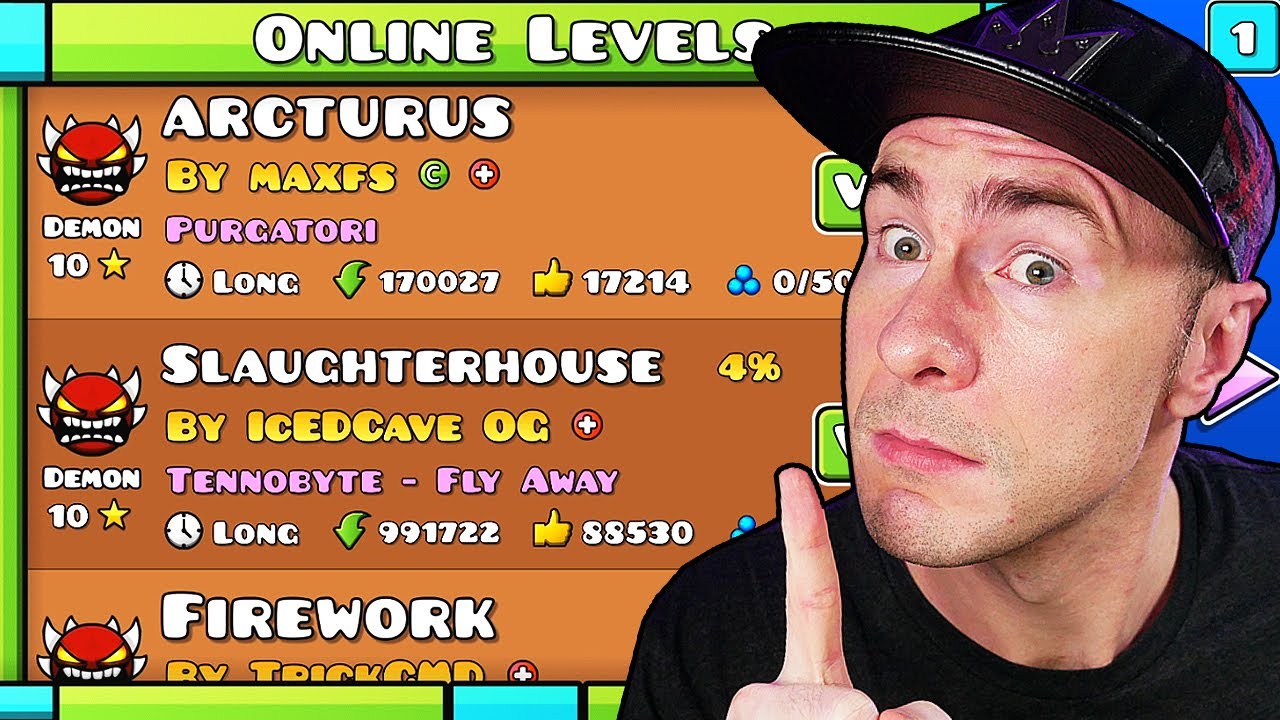 THREE NEW TOP 1 DEMONS ALL RATED ~ Firework, Arcturus, Slaughterhouse ...