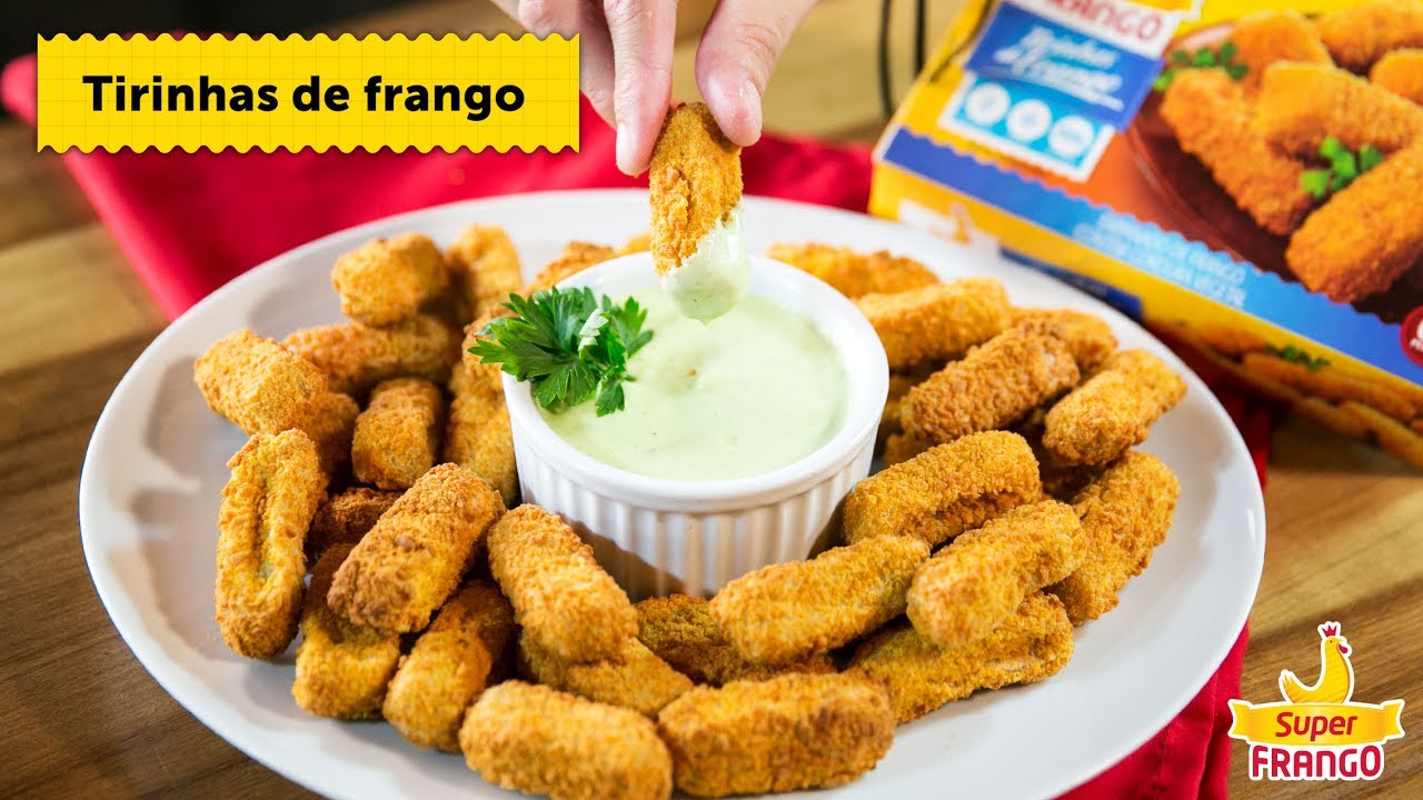 SuperFrango - Receita de tirinhas de frango com molho de ervas - YouTube