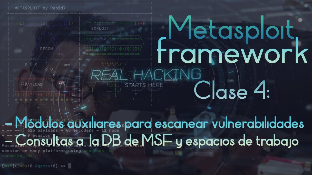 Curso de Metasploit Framework - Módulos auxiliares - Espacios de ...