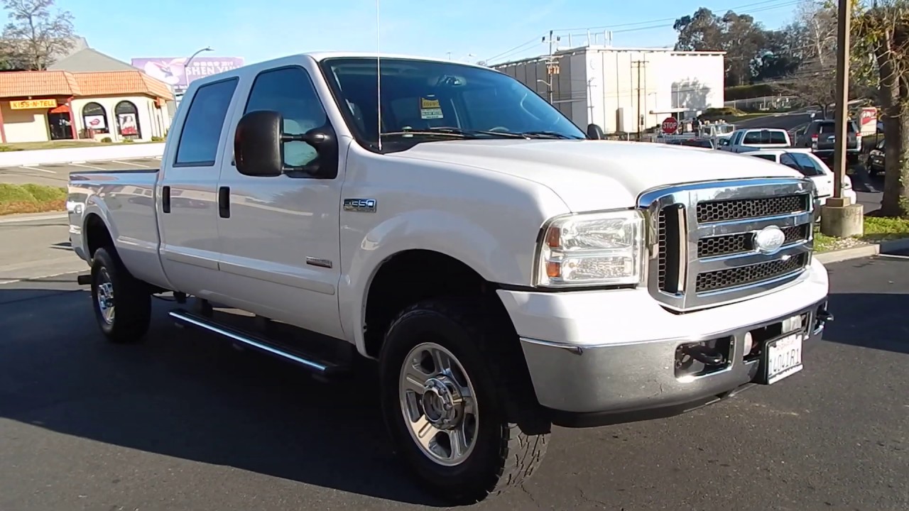 2005 Ford F350 Lariat Super Duty 4X4 powerstroke video overview and ...