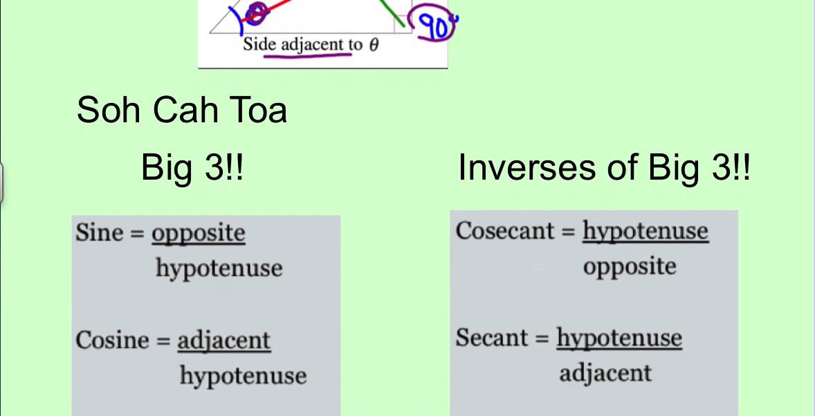 Right Triangle Trig Intro - YouTube