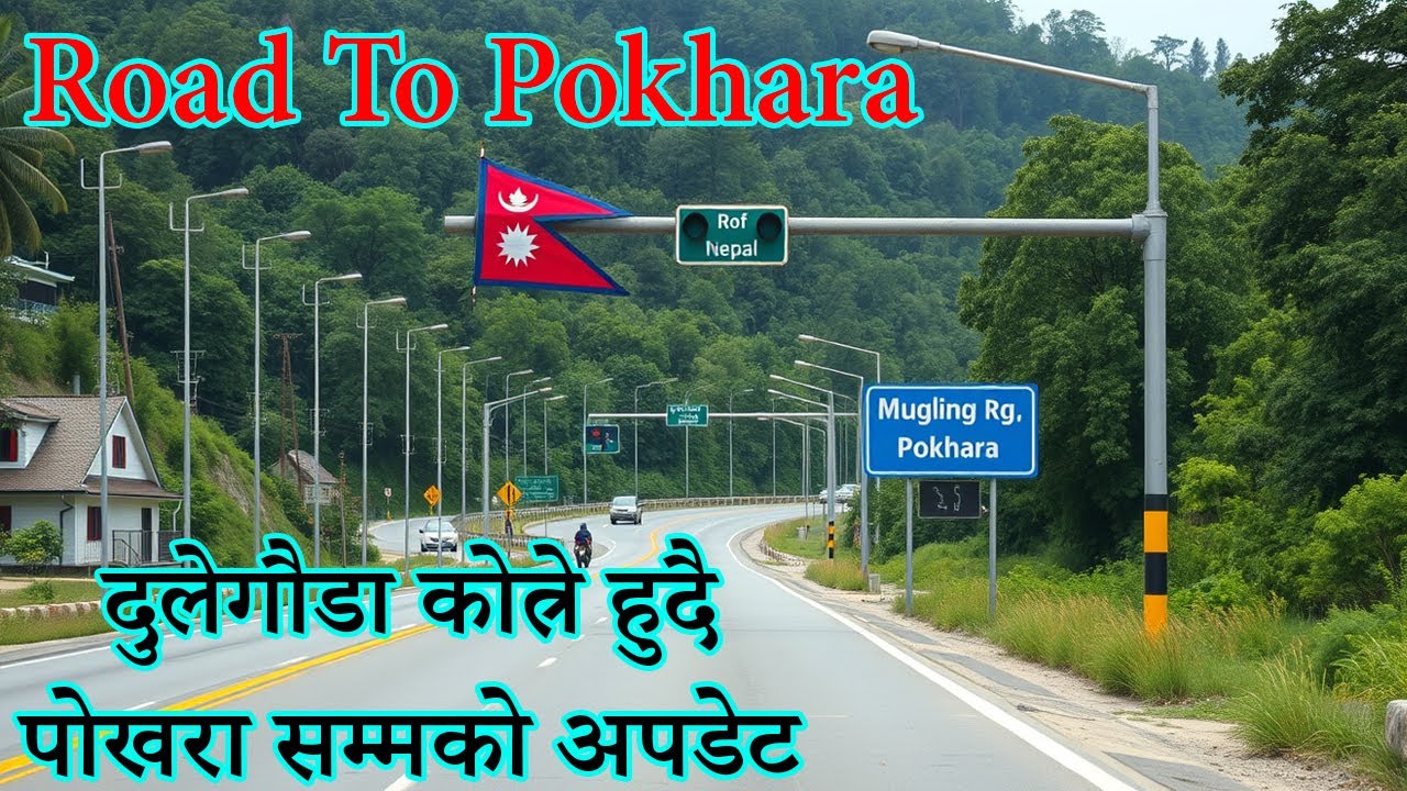 Dulegauda to Pokhara Road |दुलेगौडा देखि कोत्रे हुदै पोखरा सम्मको ताजा ...