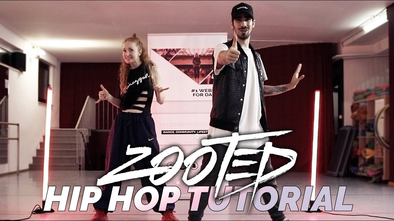 #STAYATHOME HIP HOP KIDS/BEGINNER TUTORIAL | ZOOTED - BECKY G - YouTube