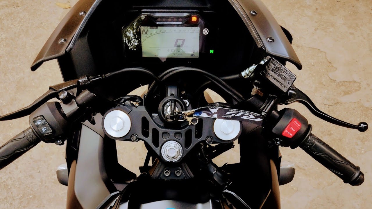 Yamaha R15 V4 ll How To Change Units in Yamaha R15 V4 Metre Console ll ...