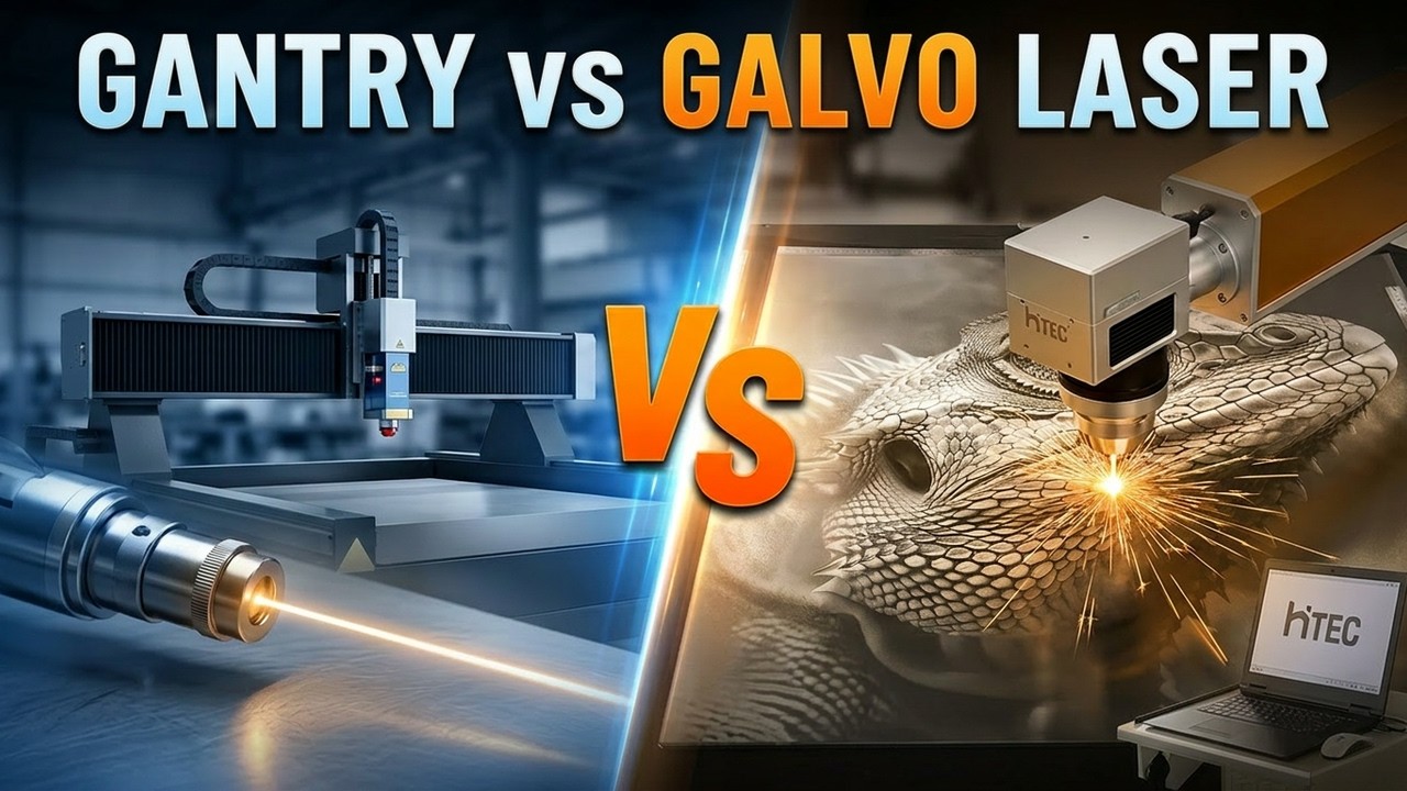 Gantry Laser vs Galvo Laser Explained for Metal Plate Marking Machines ...